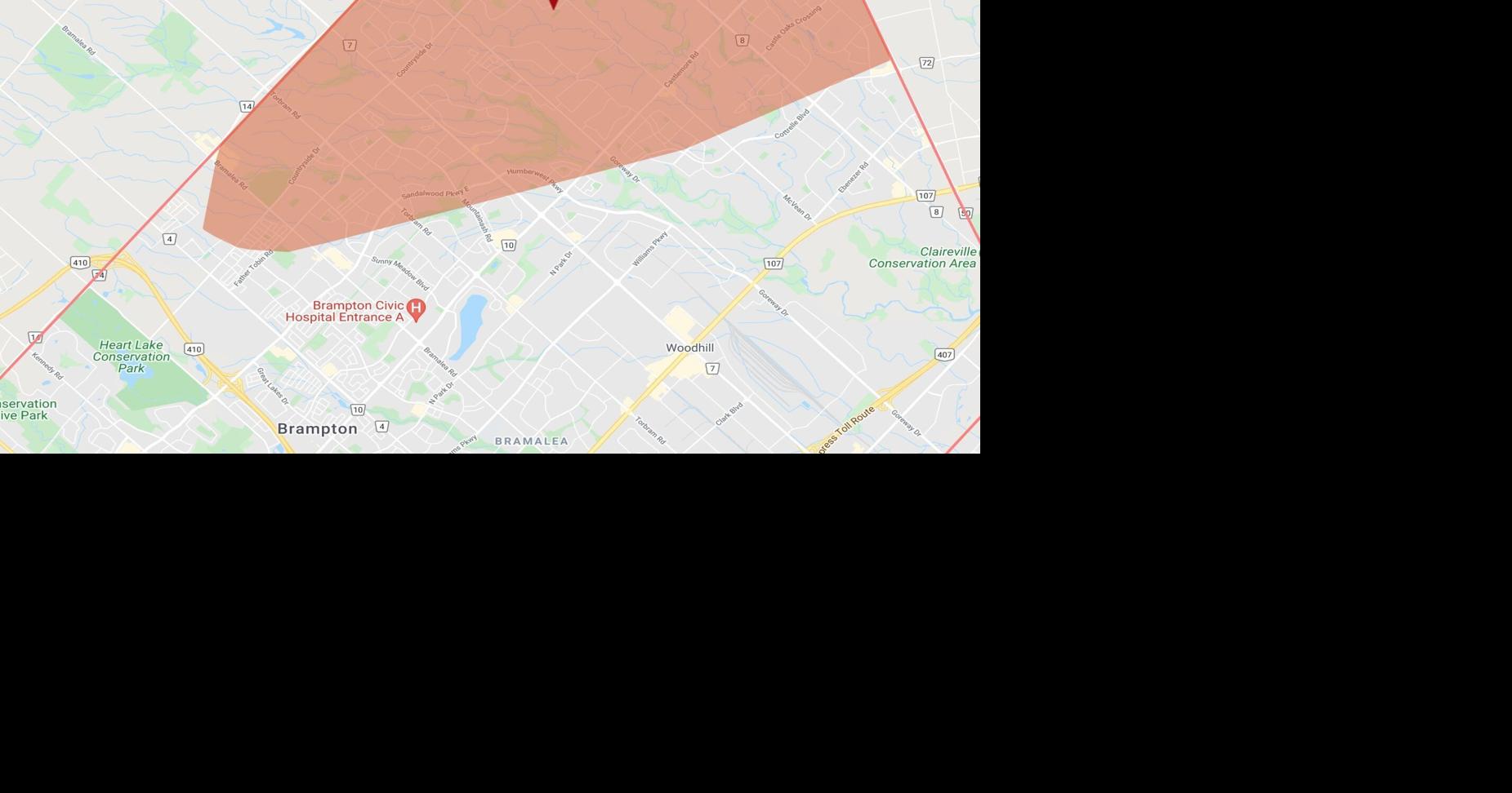 Update: Thousands of Brampton homes and businesses impacted by power outage