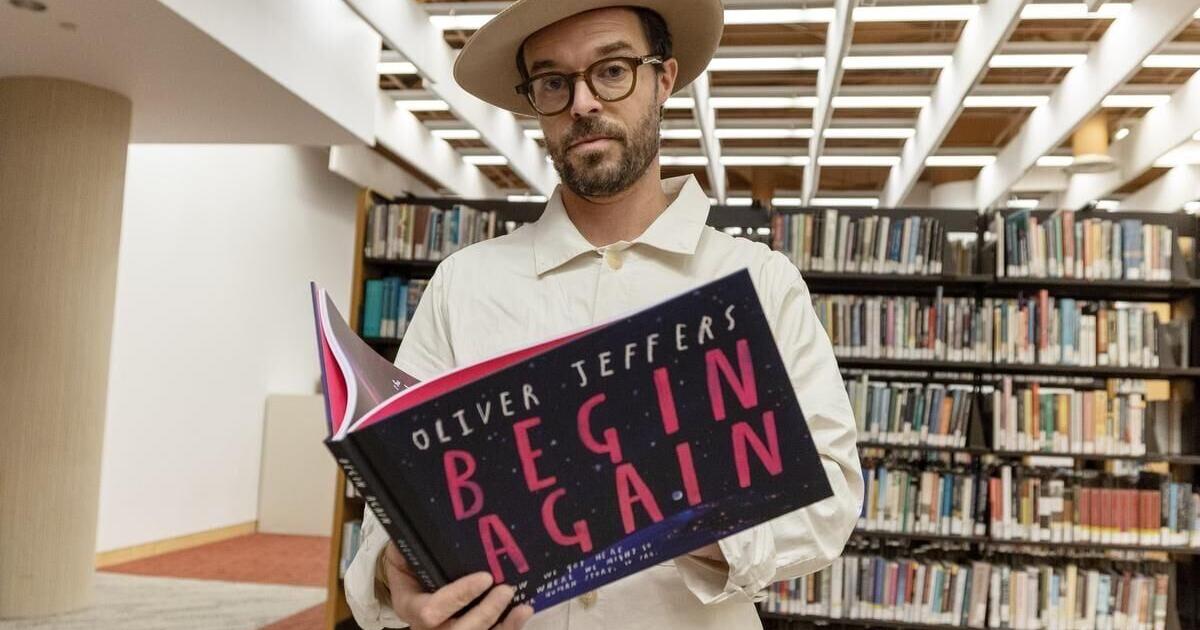 Oliver Jeffers: On hope, and his new picture book ‘Begin Again’
