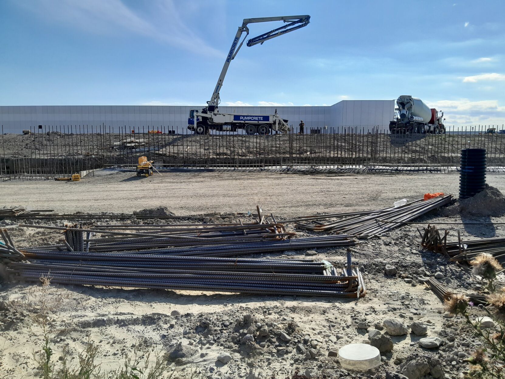 Construction underway on “massive” industrial project in Brampton