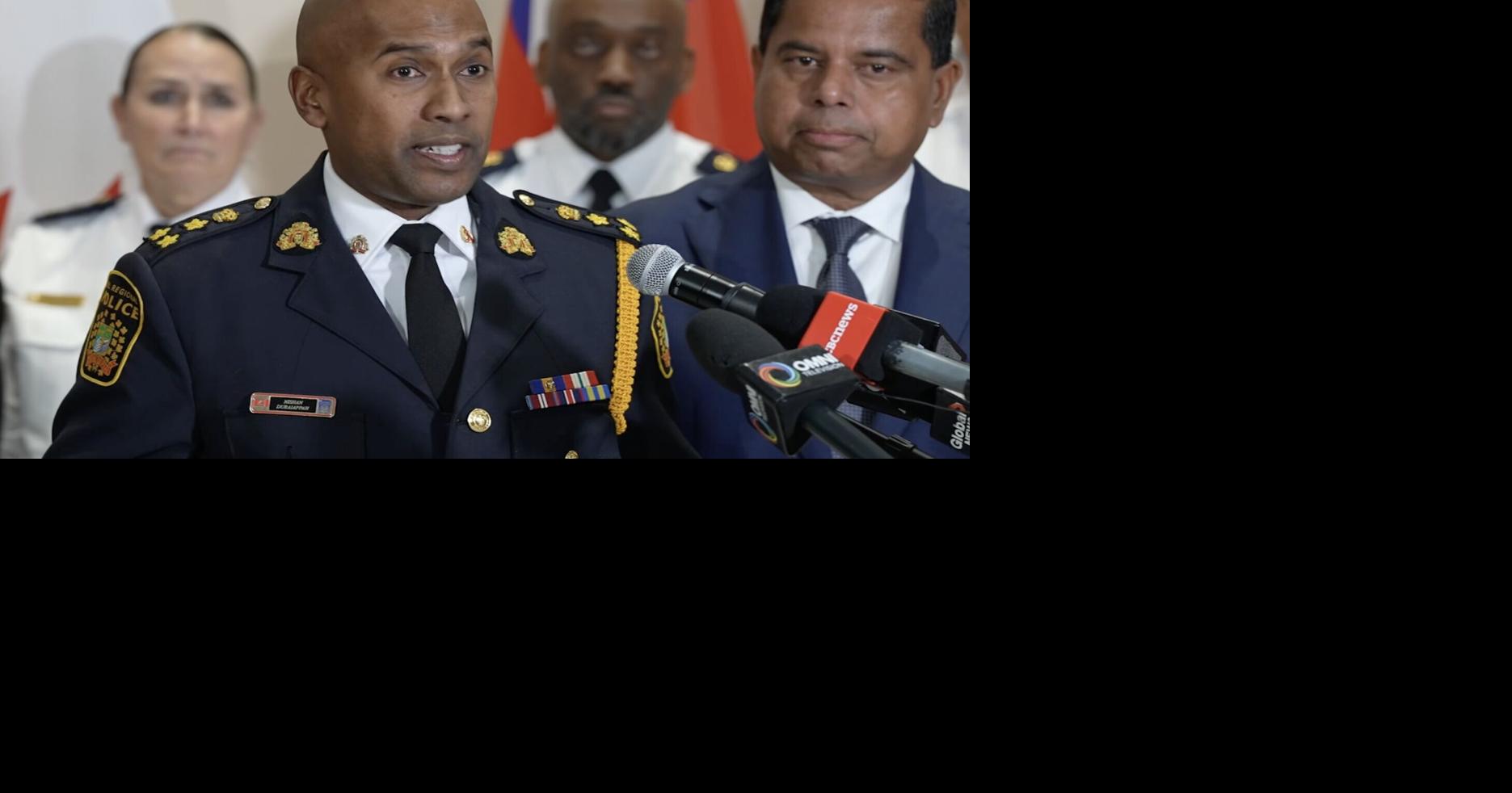 What is being done about rising extortion in Peel region?