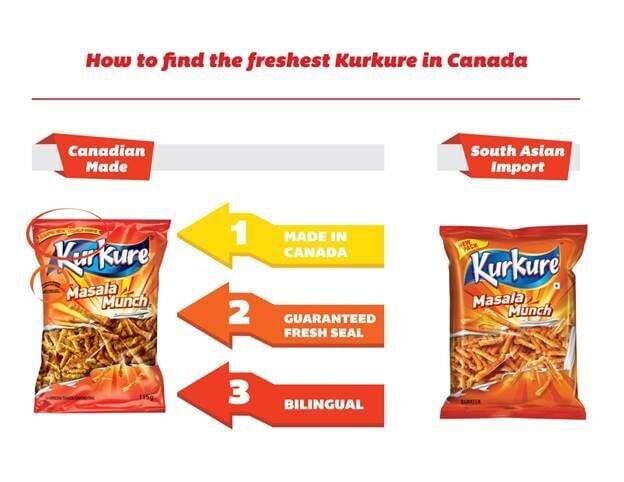 Kurkure now made in Canada