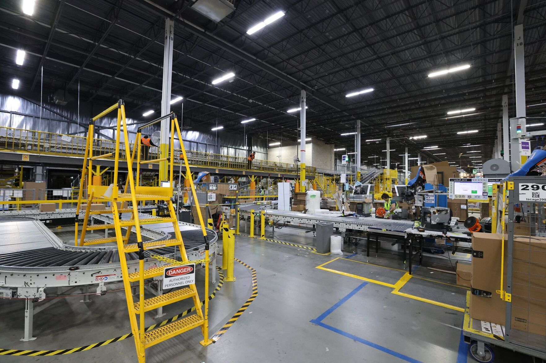 See inside Amazon’s huge Brampton fulfilment centre