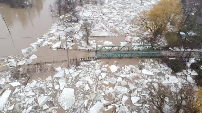 PHOTOS: Severe flooding causes significant damage to dozens of homes in ...