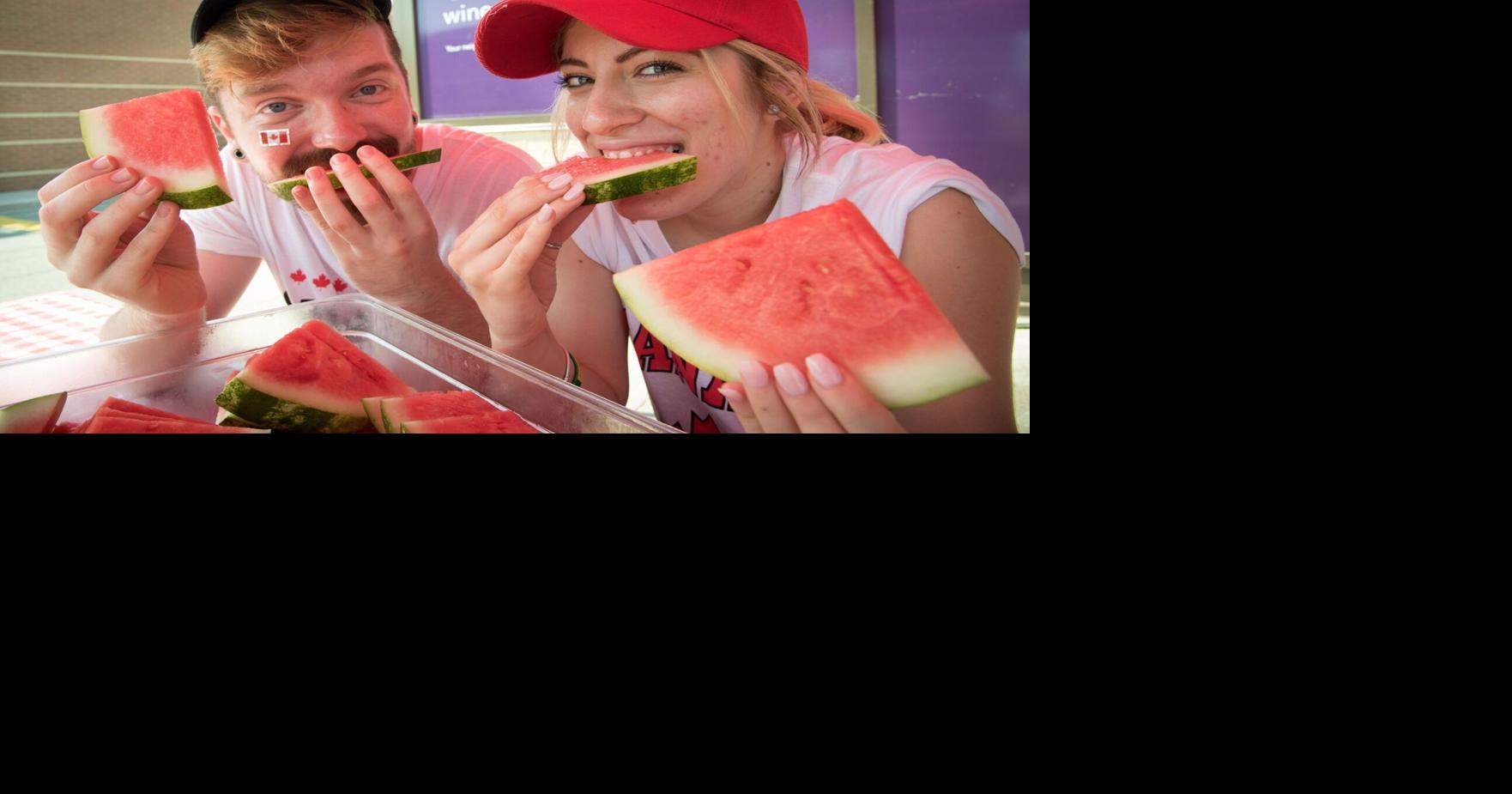 Longo's held their 18th Annual Watermelon Eating Contest