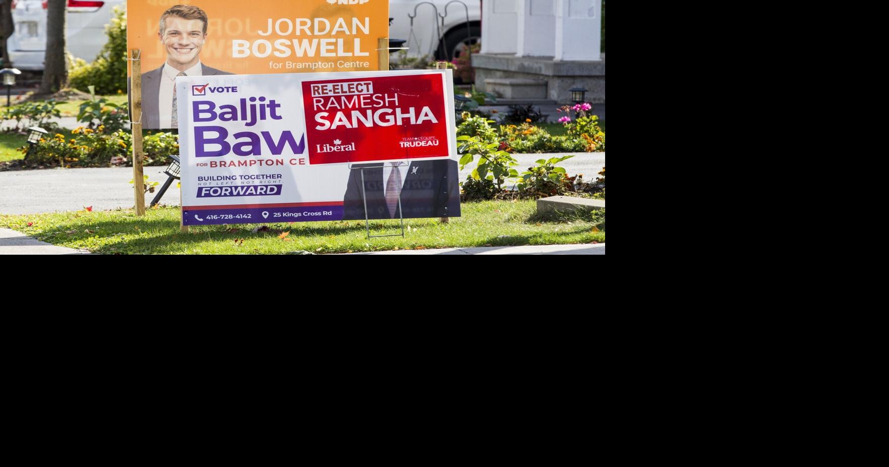 Election cycle, election recycle: lawn signs accepted at Peel recycling ...