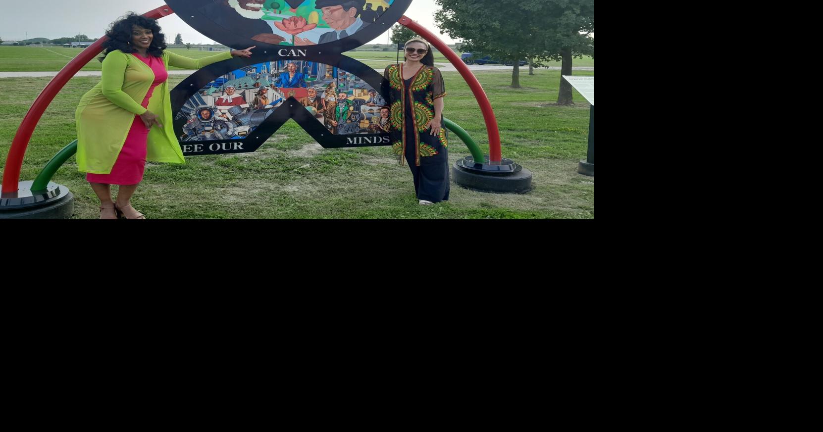 Cultural monuments unveiled at Brampton’s Emancipation Park