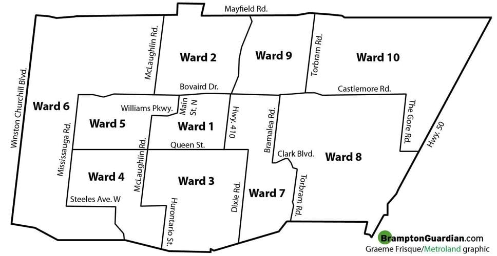 MAP: Brampton adds these 50 new photo radar cameras