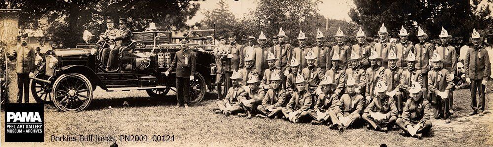 1920s firefighting in Brampton: Walking to fires and flaming garbage