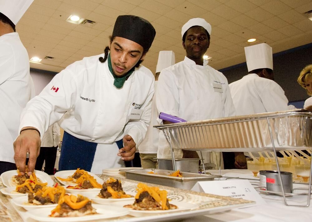 Men cook for a cause