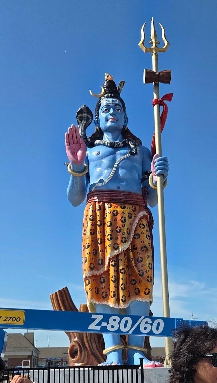 54-foot Shiv statue at Brampton’s Bhavani Shankar Mandir