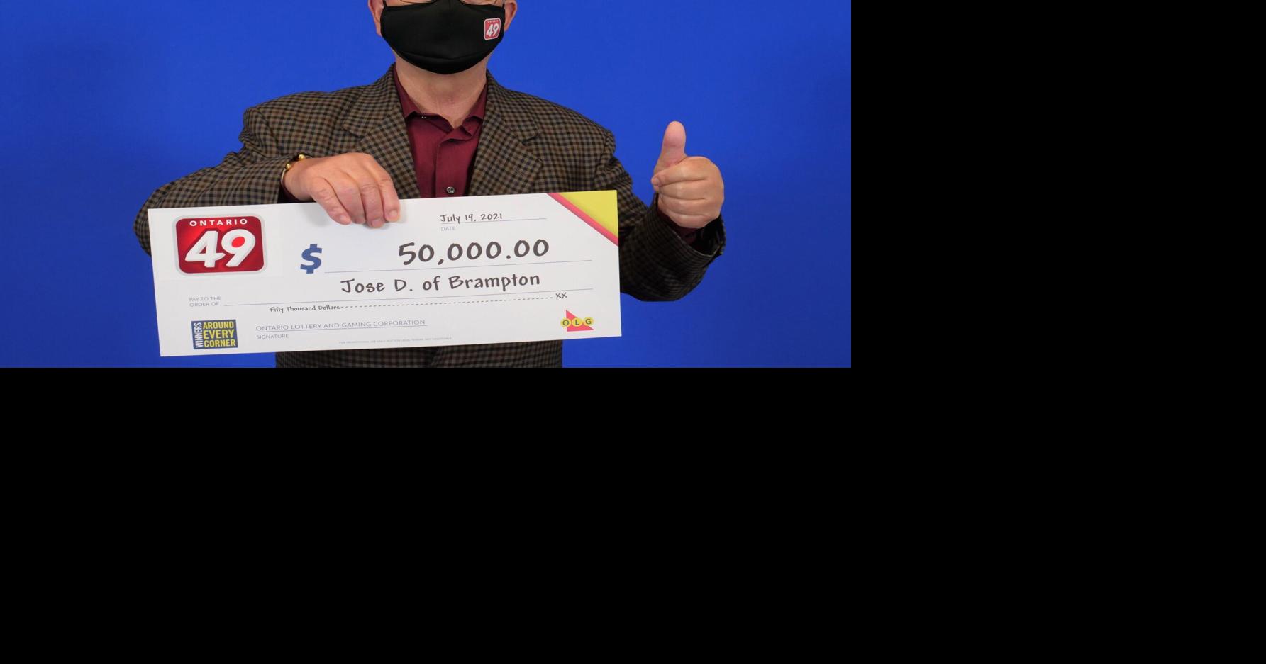 Brampton man ‘celebrated with champagne’ after winning Ontario 49 lotto ...