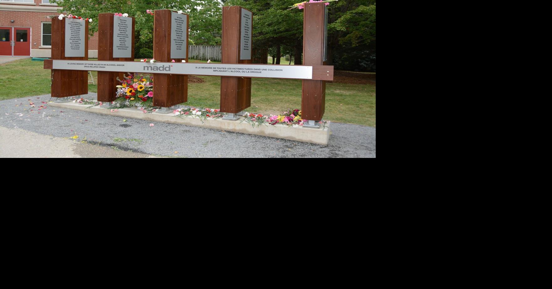 WHAT’S GOING ON HERE? MADD memorial monument unveiled