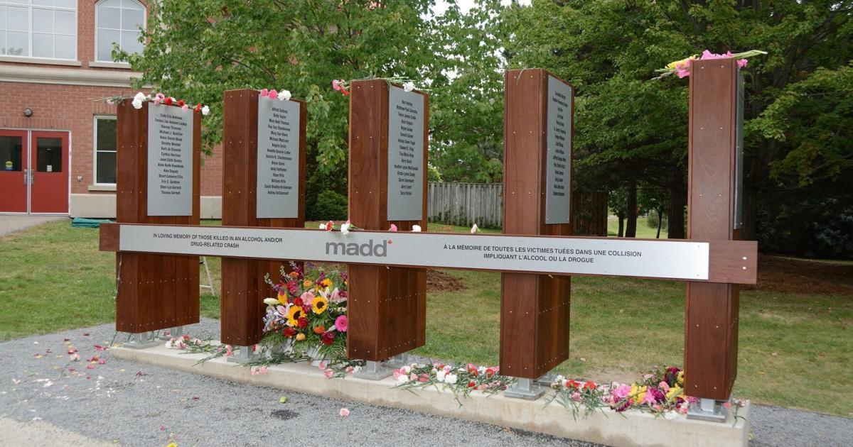 WHAT’S GOING ON HERE? MADD memorial monument unveiled WHAT’S GOING ON HERE? MADD memorial monument unveiled