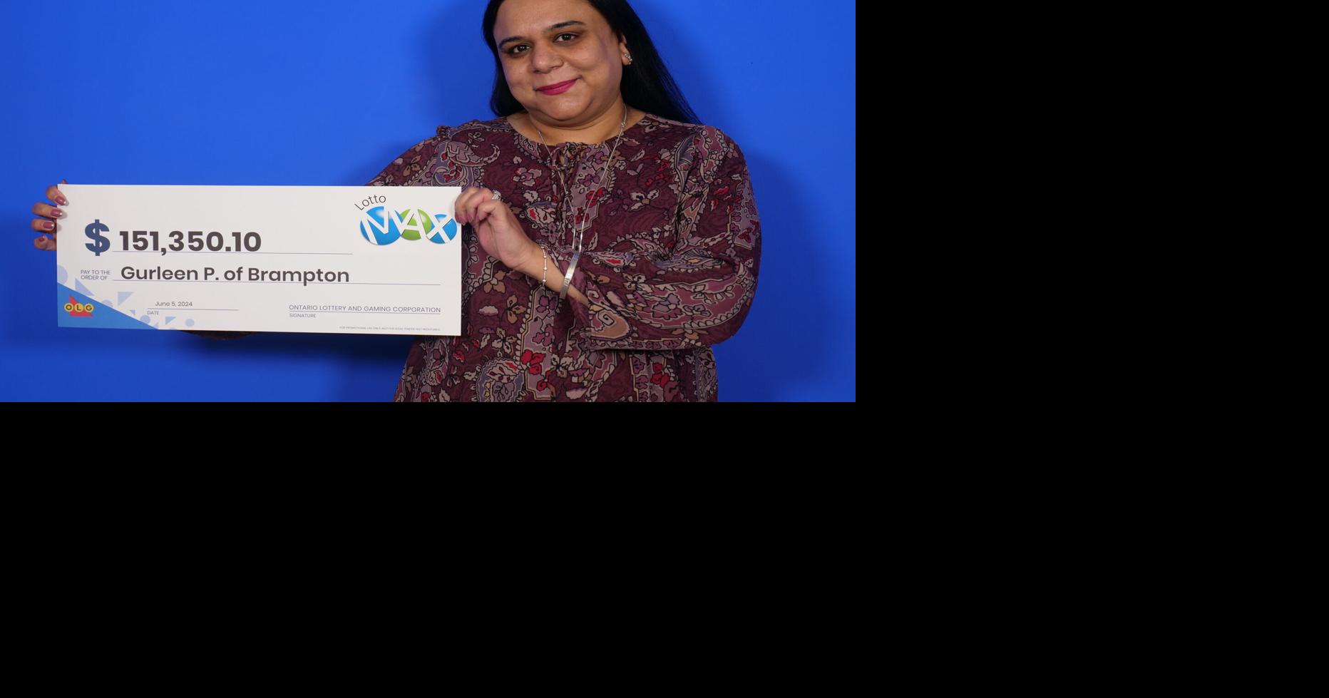Brampton woman wins big Lotto Max prize after Esso purchase