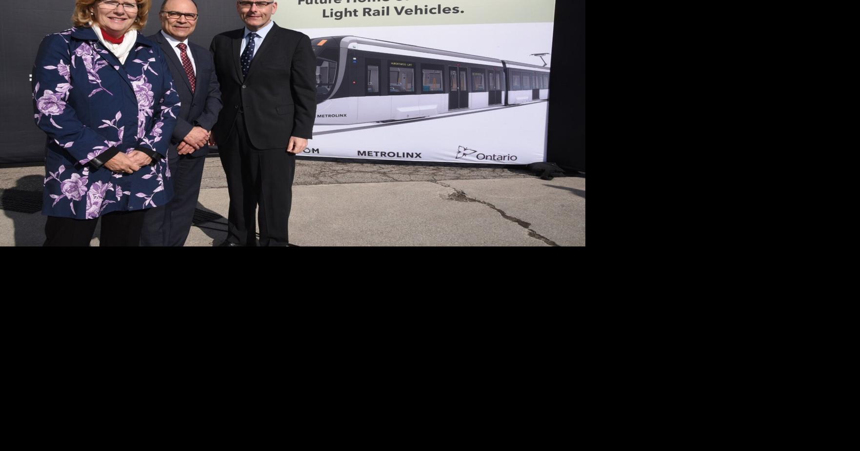 Brampton plant will build cars for Hurontario LRT project