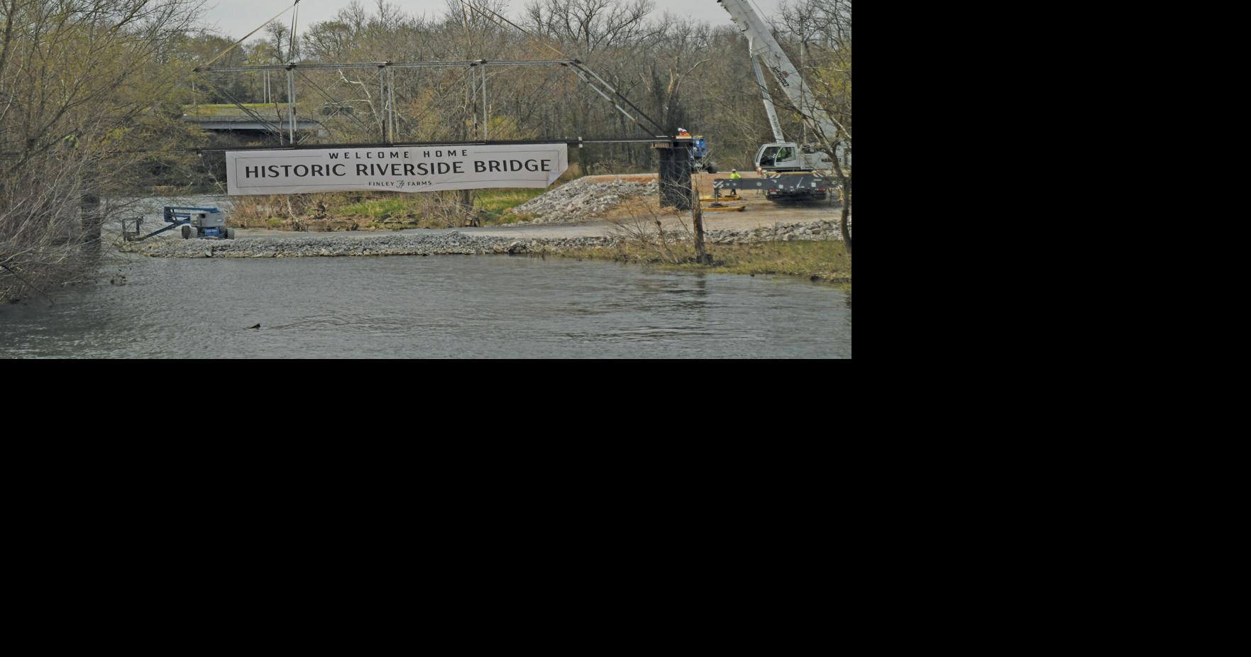 Finley Farms welcomes the Riverside Bridge to its new home | News Free ...