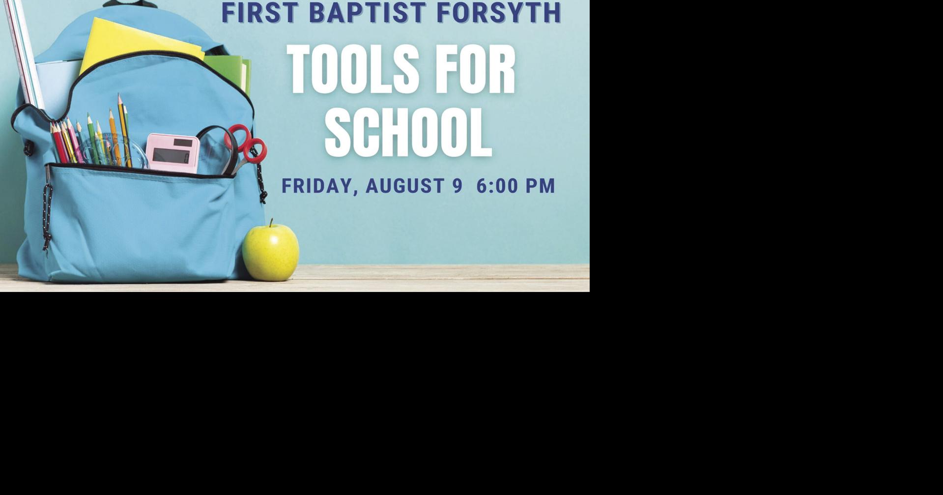 First Baptist Church Forsyth helping students | Local News ...
