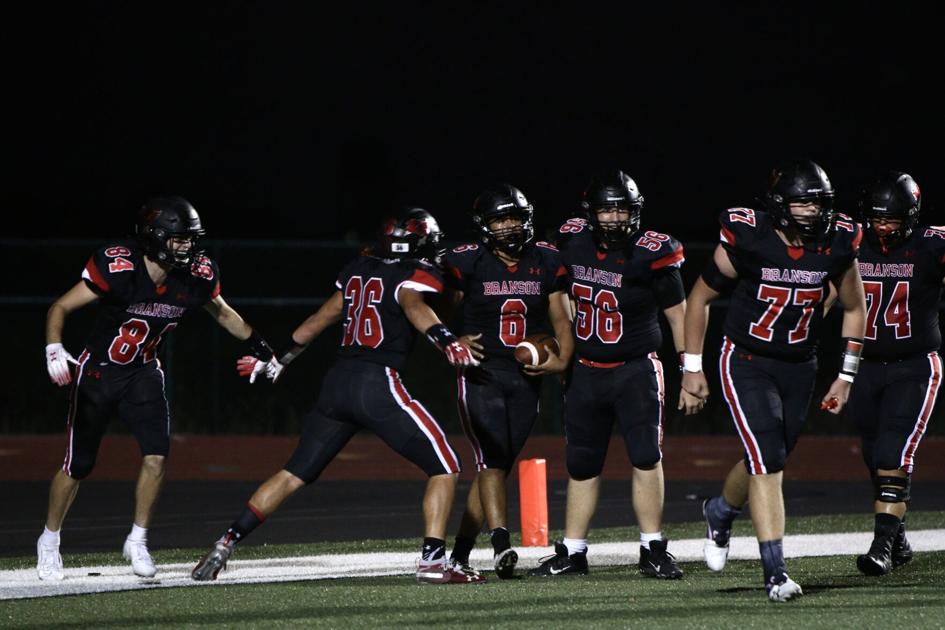 Homecoming ends in big win for Branson; Pirates take 48-14 win over ...