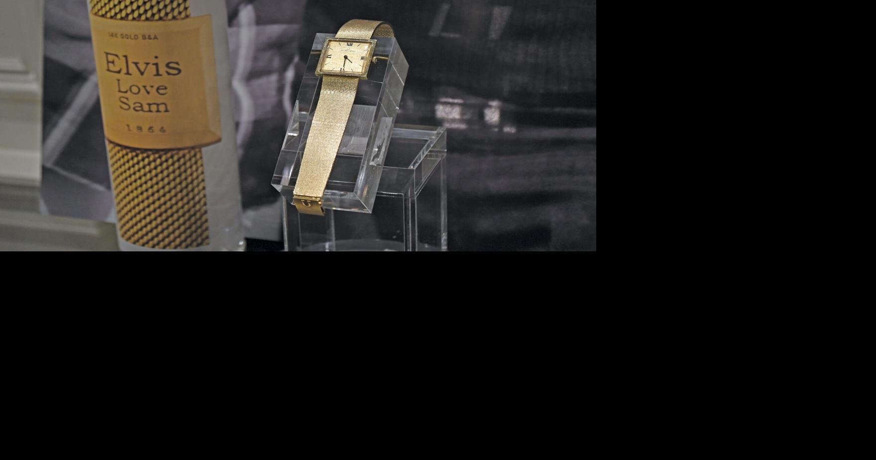 Elvis Presley’s gold watch on display at Branson Titanic | News Free ...