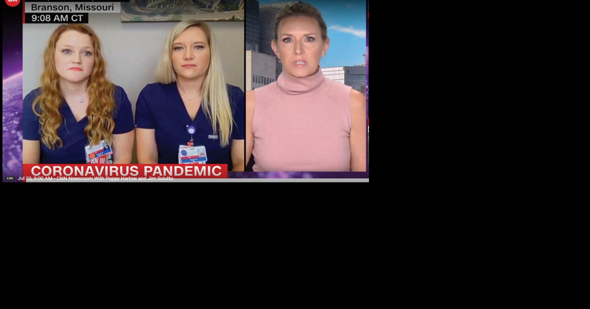 Cox Branson nurses appear on CNN | News Free | bransontrilakesnews.com