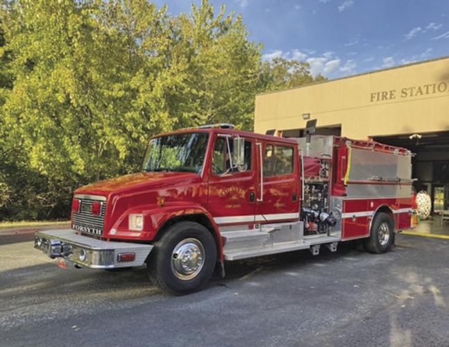 Forsyth Fire Department dedicates new fire truck | News Free ...