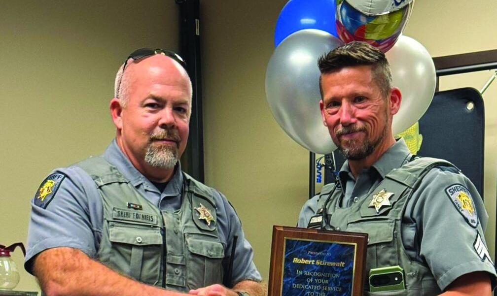 Taney County Sheriff’s Office celebrates Stirewalt for years of service ...