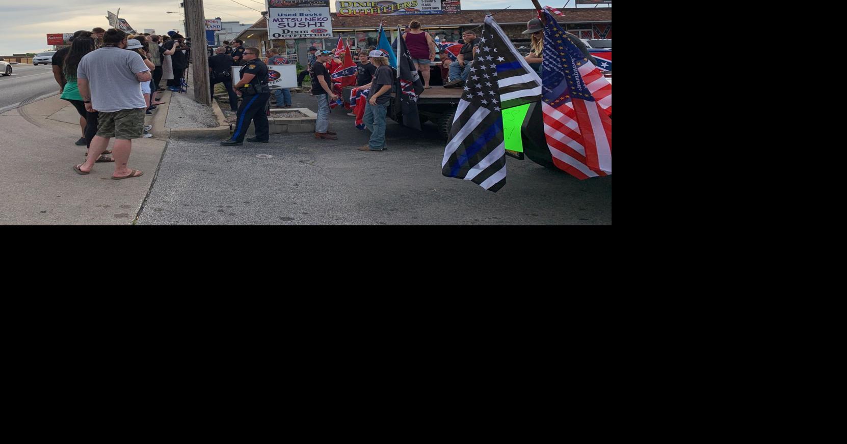 For second week, protesters target Branson Confederate-themed business ...