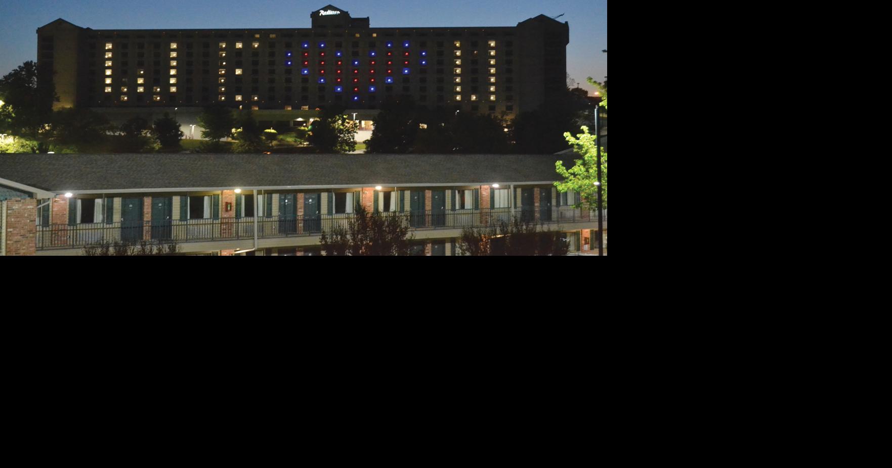 Radisson Branson shares message of love via light display | News Free ...