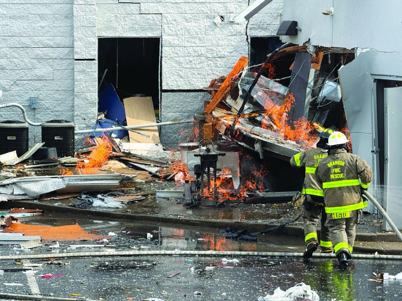 Four injured in explosion and fire at Spark by Hilton Branson Meadows ...