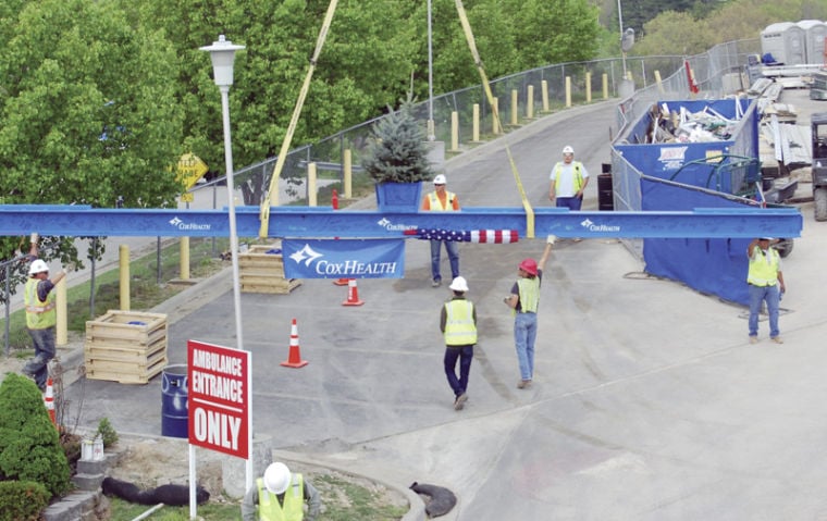 Topping ceremony marks Cox ER progress | News Free ...