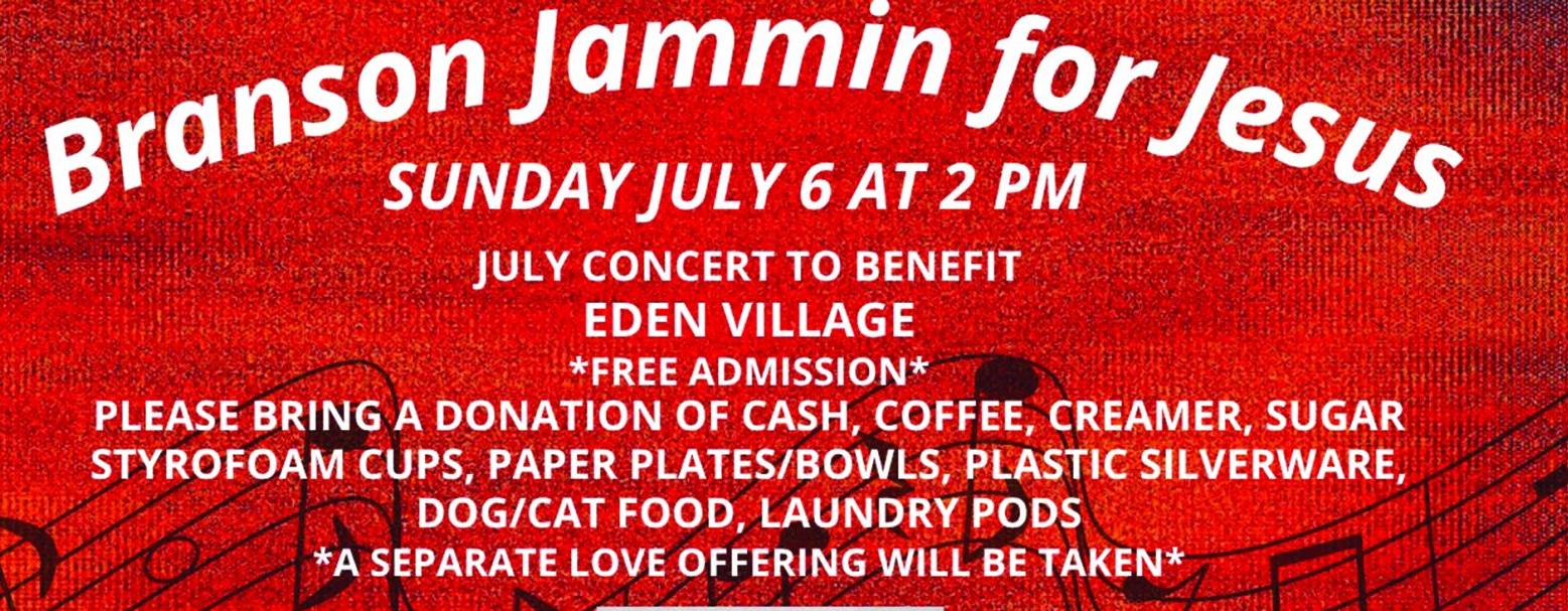 July Jammin’ for Jesus benefits Eden Village | Entertainment ...