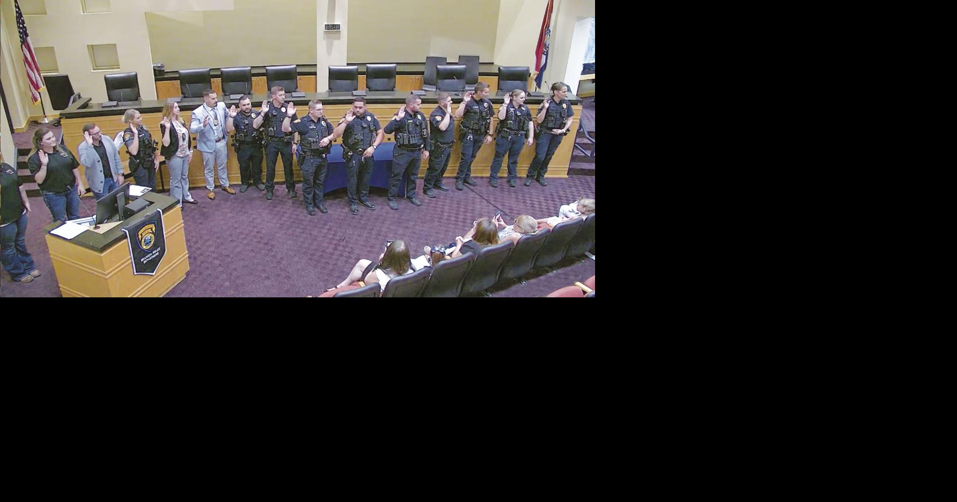 Branson Police hold badge pinning ceremony | Local News ...