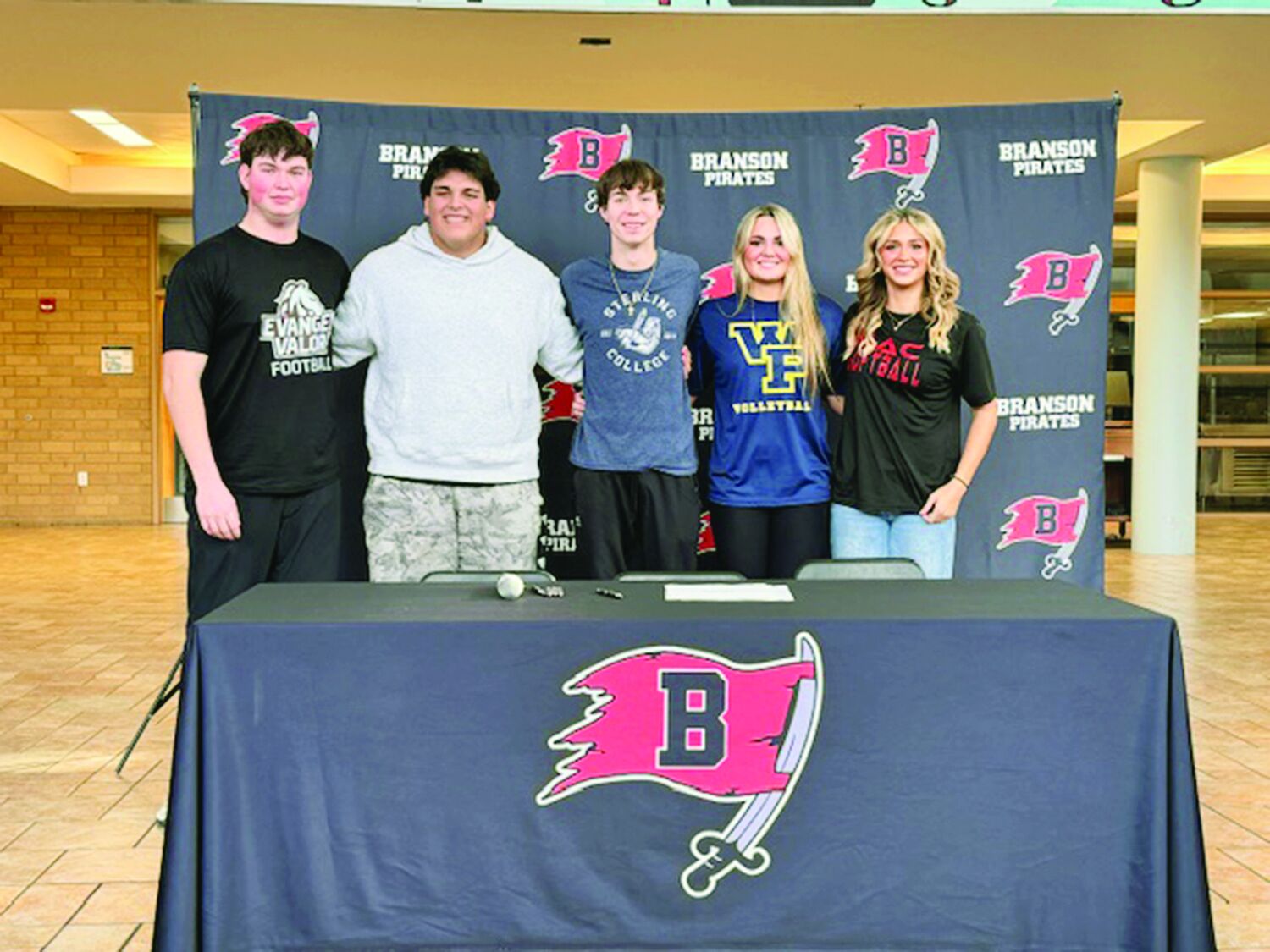 Five Branson High School student athletes sign on for college | Sports ...