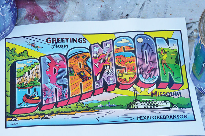 Downtown Branson mural now underway: Chamber shares community feedback ...