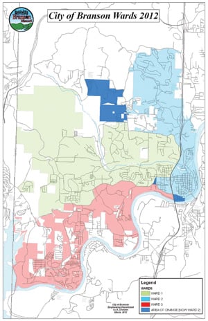 Branson ward changes minor due to planning | News Free ...
