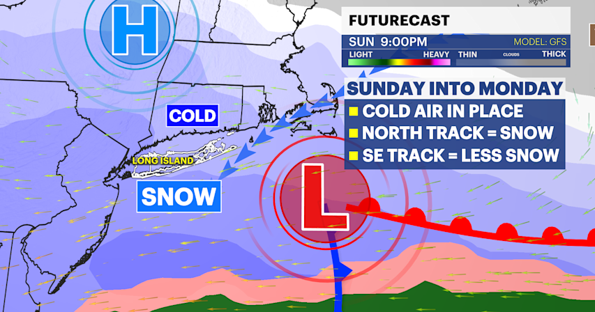 Slow warm up before weekend Arctic air and major snowstorm