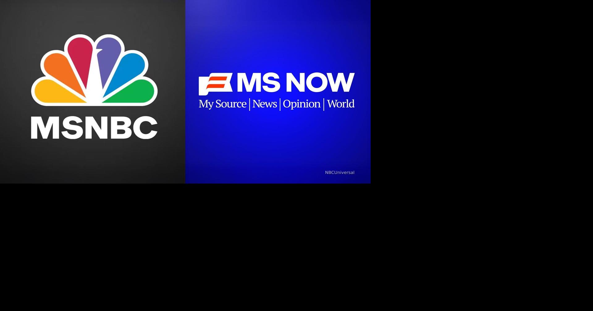 MSNBC to rebrand as MS NOW, drops peacock logo in spinoff from NBC