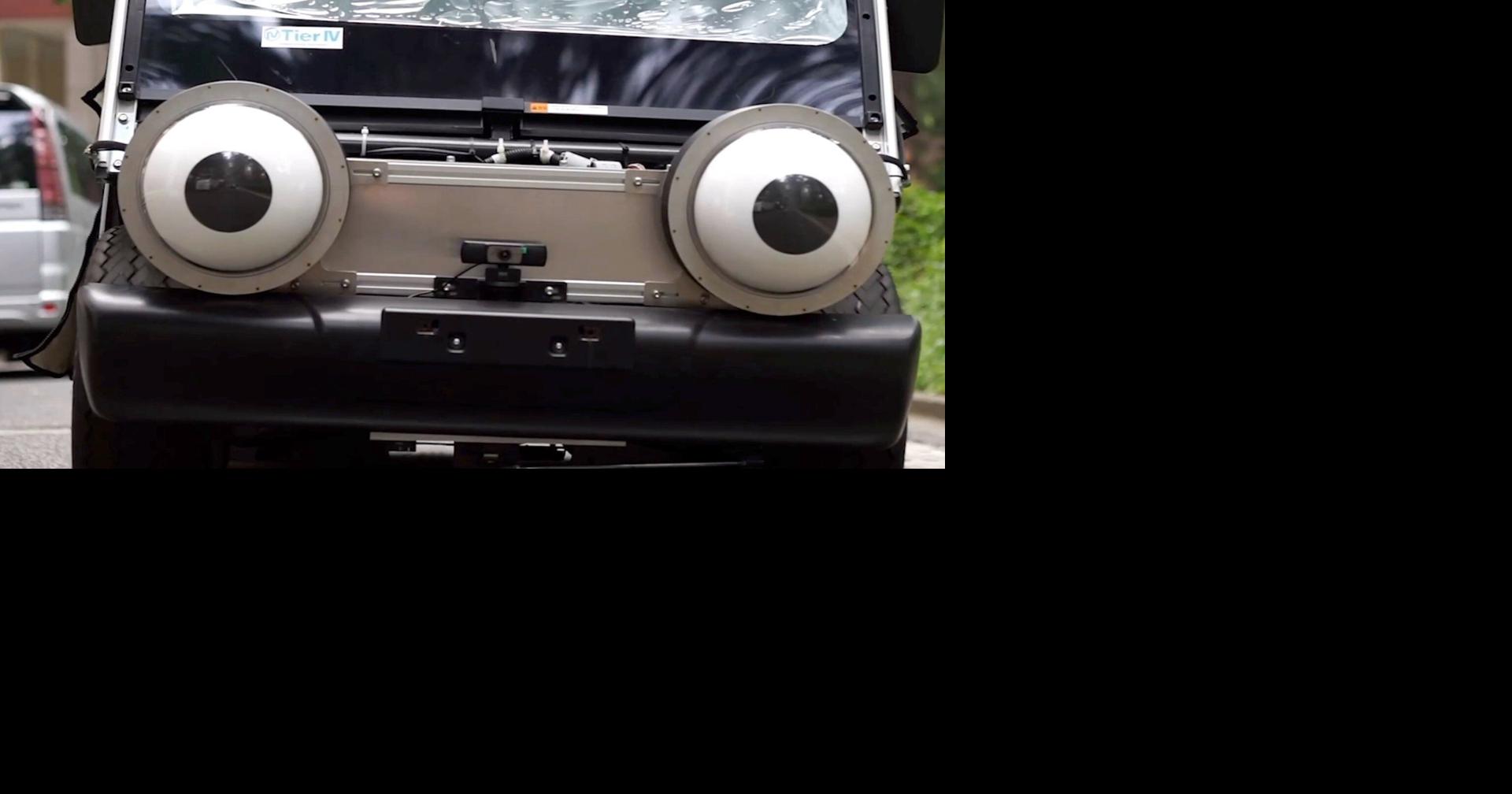These googly-eyed cars could make roads safer in an autonomous vehicle ...