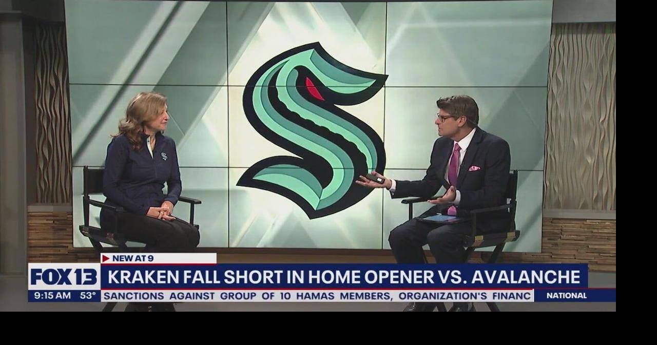 Kraken fall short in home opener vs. Avalanche
