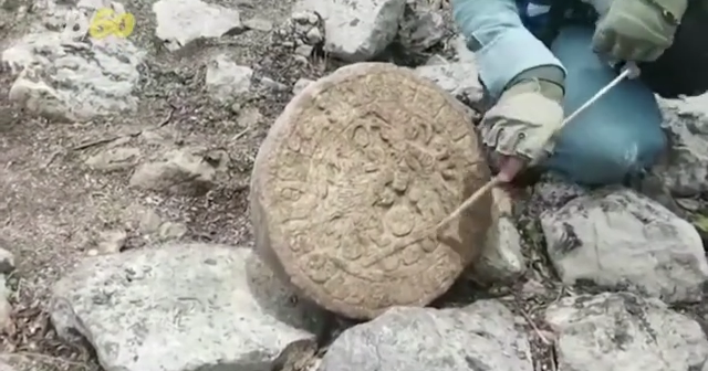Archeologists discover ancient scoreboard for Mayan ballgame in Mexico
