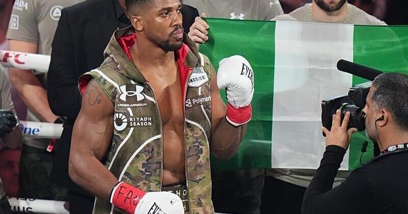 Anthony Joshua released from Lagos hospital after road crash