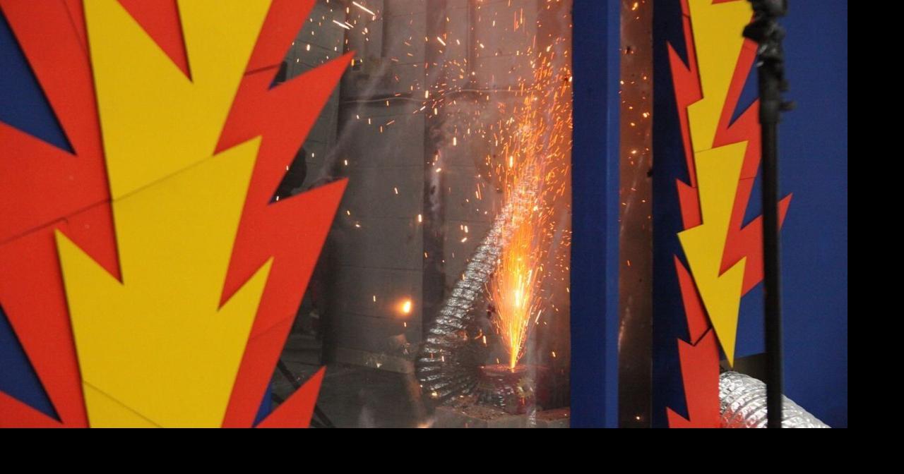 Design Firm Create 'Blasting Chamber' That Lets You See Fireworks Up Close