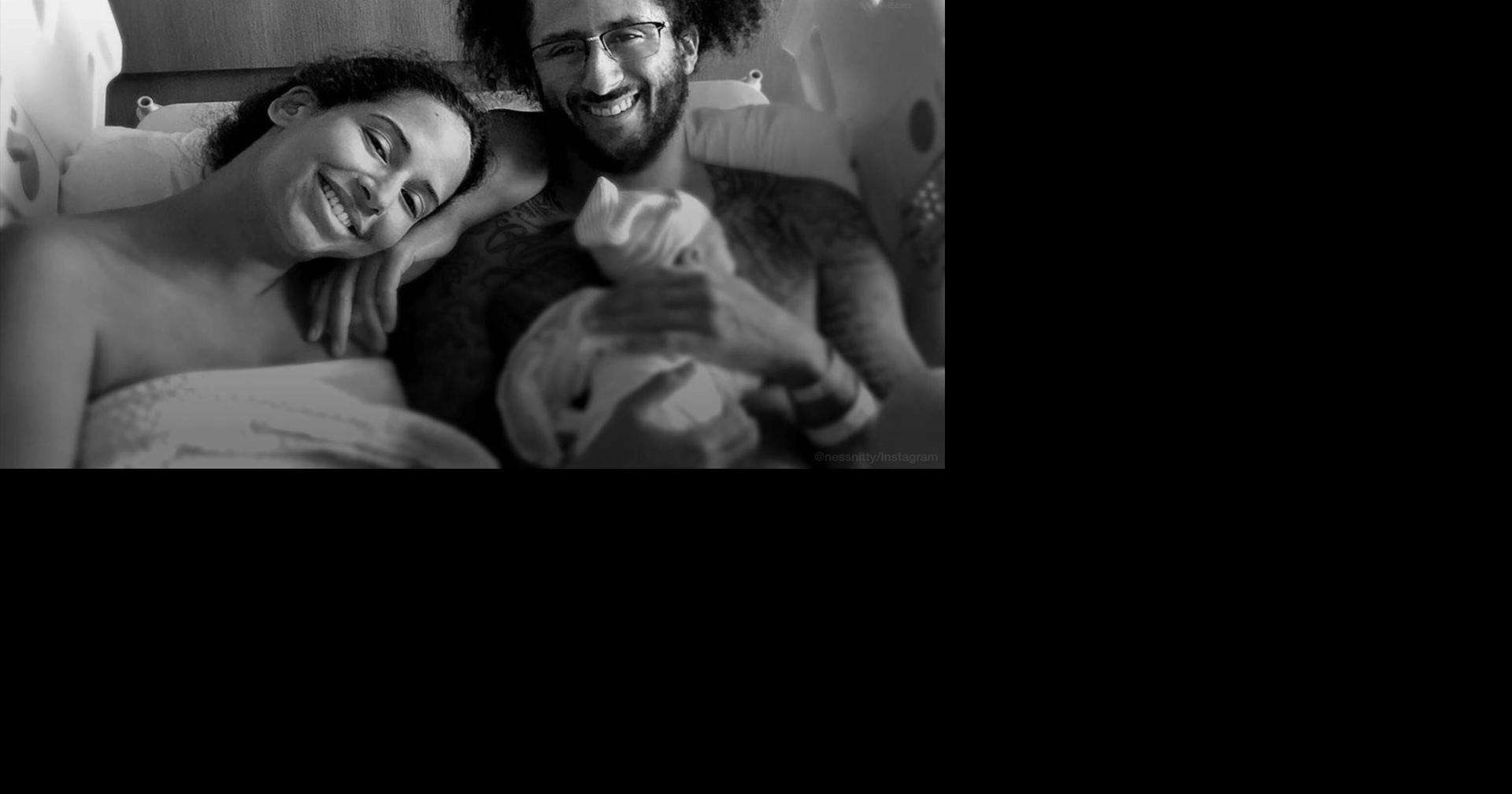 Colin Kaepernick and Nessa Diab welcome their first baby