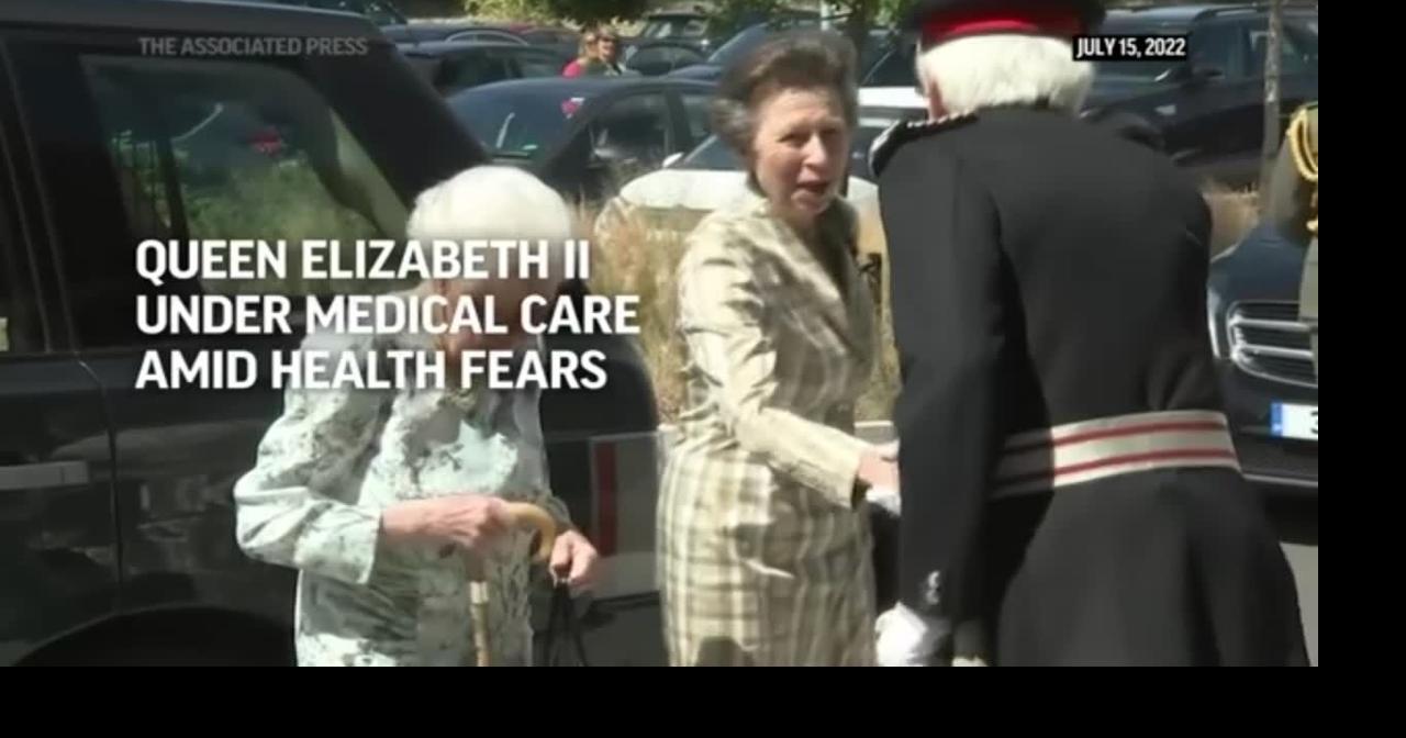 Queen Elizabeth II under medical care