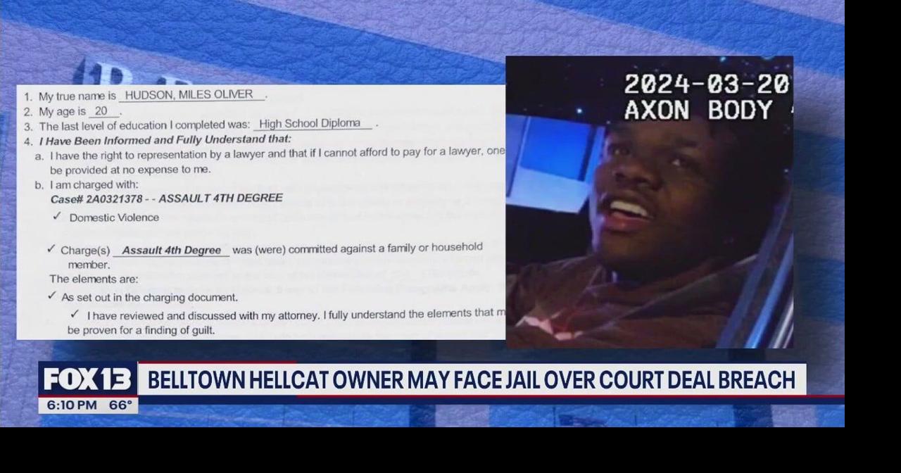 Belltown Hellcat owner may face jail over court deal breach