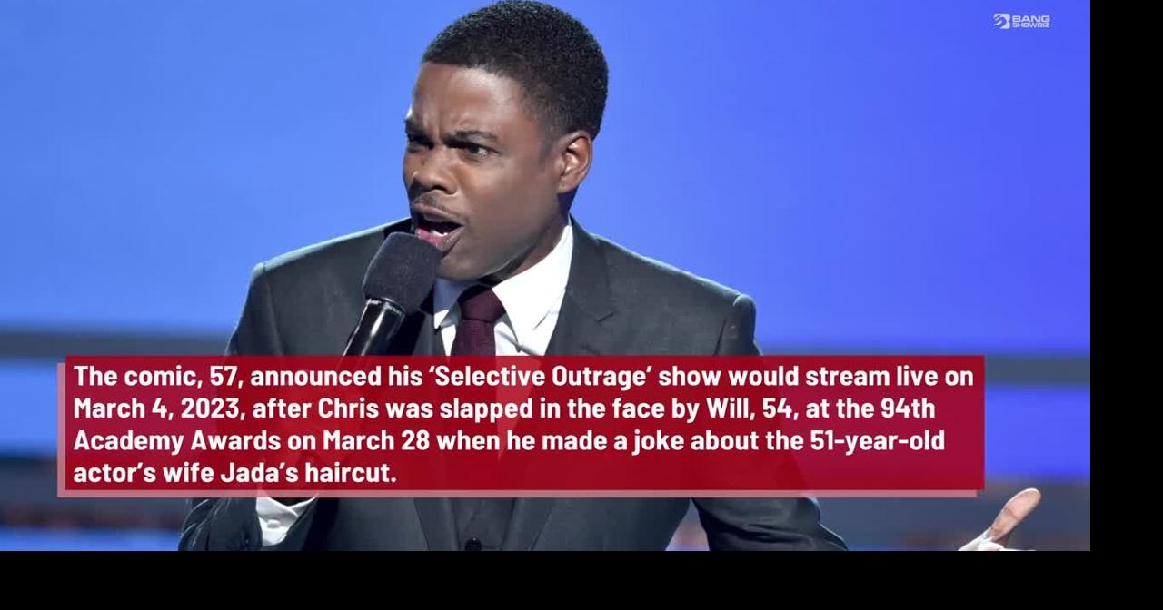 Chris Rock’s Netflix comedy special will air nearly one year after ...