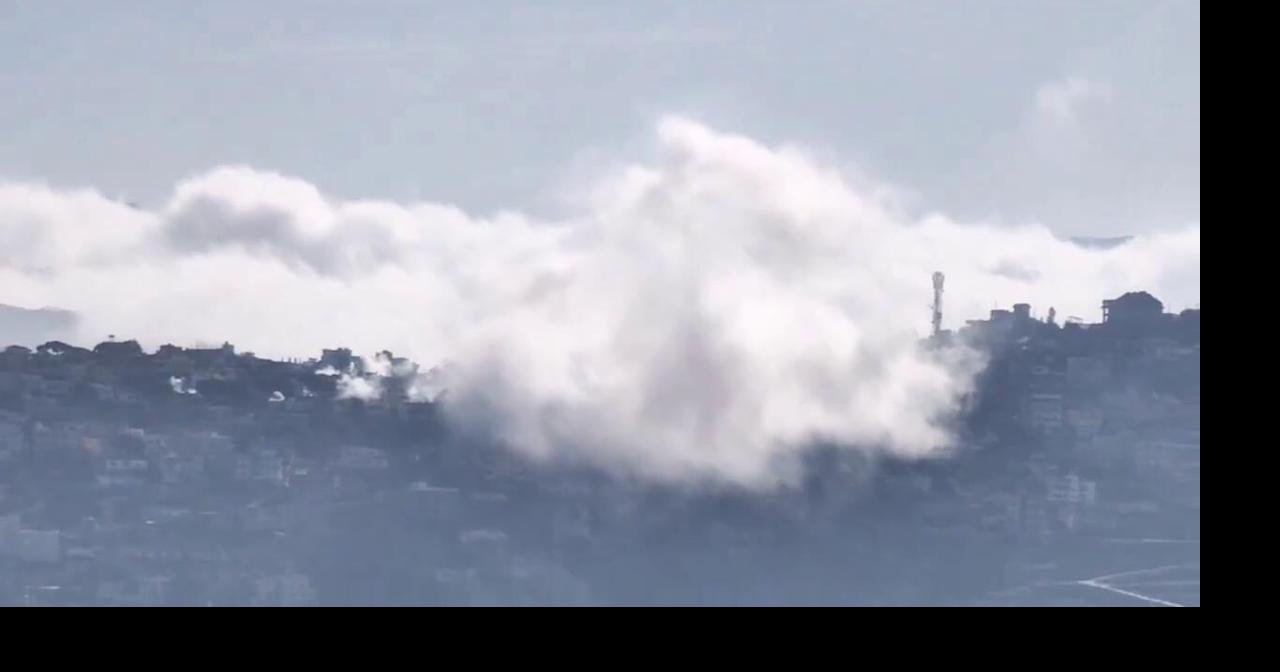 Israel Shells Khiam, Lebanon