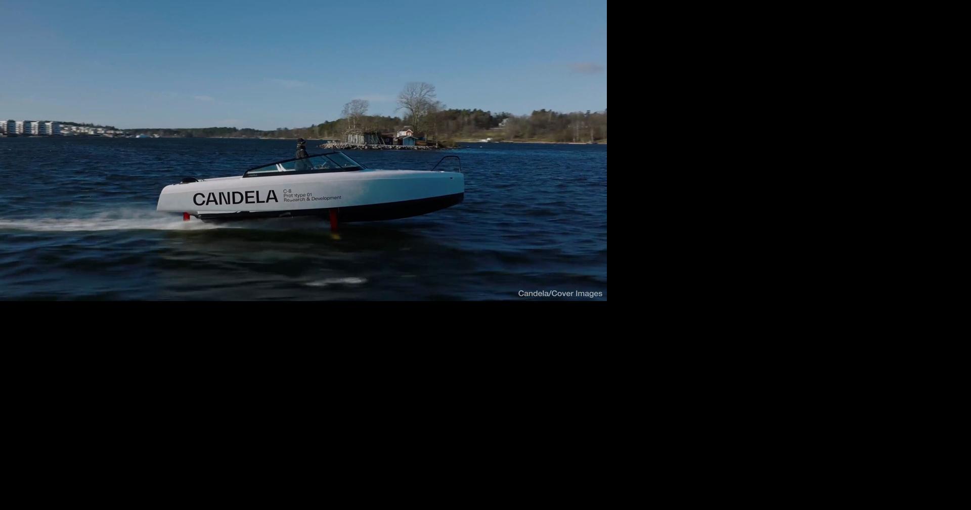 Candela's revolutionary electric hydrofoil boat has successful first voyage