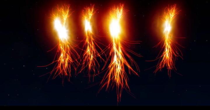 What are sprites and how do they form?