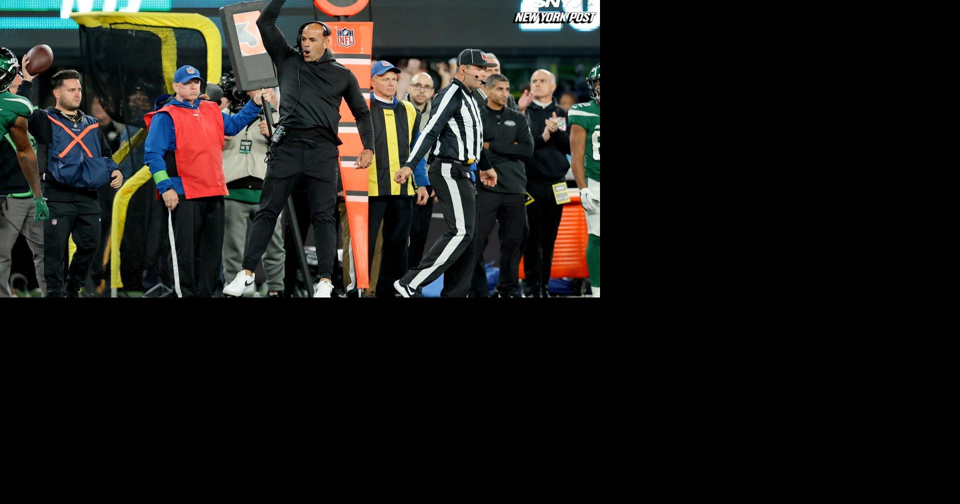 Robert Saleh speaks on the Jets' Monday Night Football matchup against ...